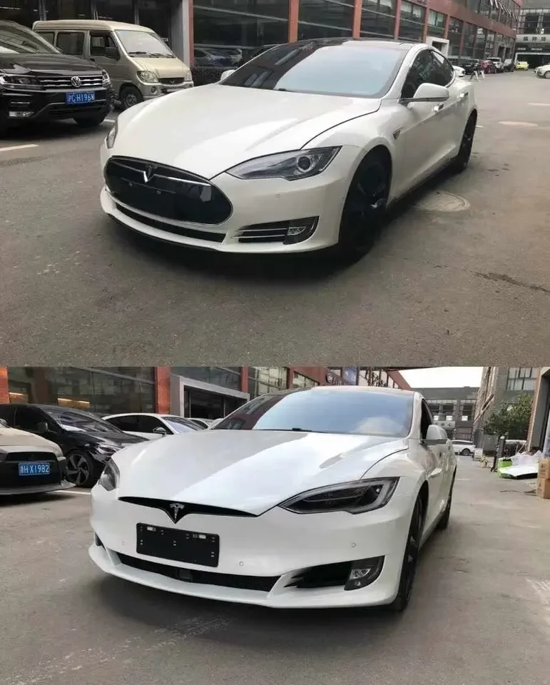 New Upgrade Modification Body Kit Car Front Bumper For Tesla Model S ...