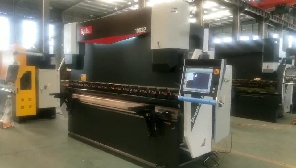 Delem Da66t Controller Cnc Press Brake Machine Hpb-100t3200 With Servo Motor - Buy Cnc Press ...