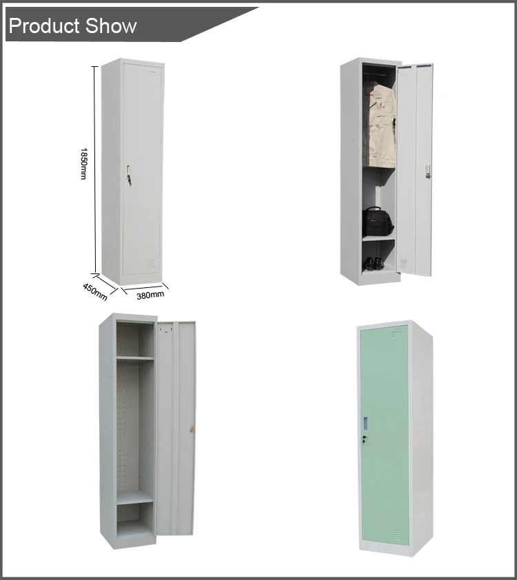 Solid Outdoor Storage Single Door Locker/steel Gun Safe Locker Cabinet ...