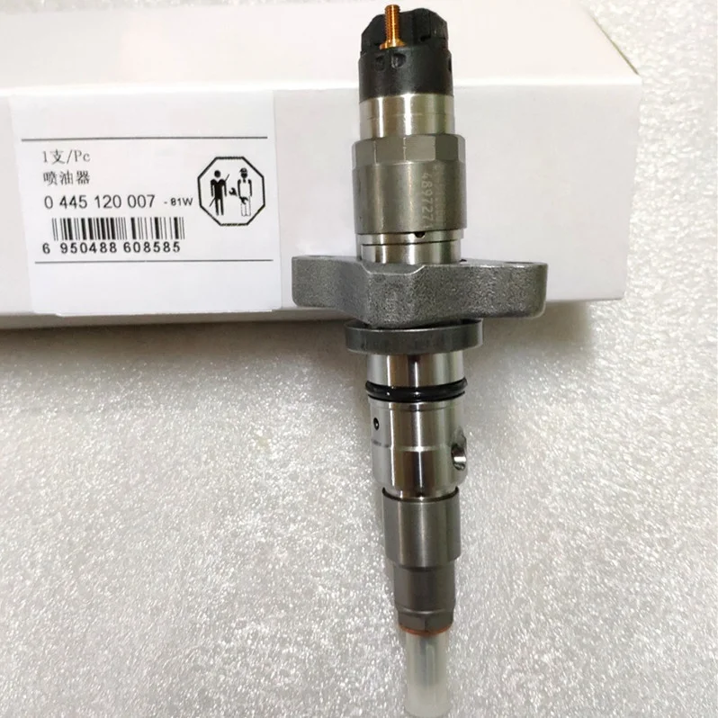 Hot Sale ! Fuel Common Rail Injector 0445120007 0986435508 With Nozzle ...