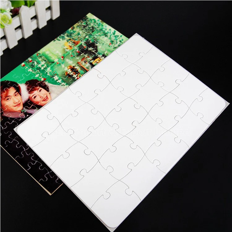 Guangzhou A4 Sublimation Blank Paper Puzzle Customized Logo A3 A5 20 ...