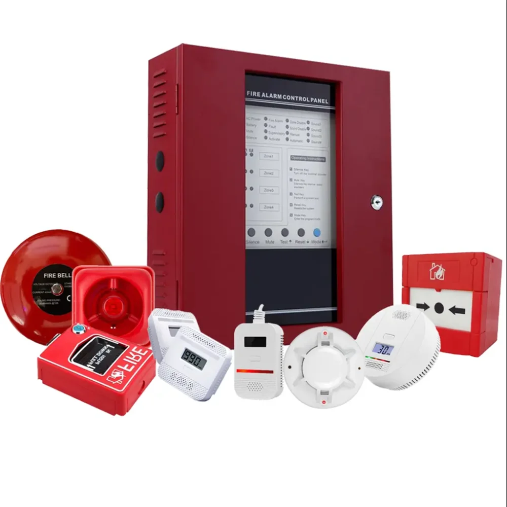 Fire Alarm Control Panel (FACP) 4/6/8/16 Zone Fire Detection System - OEM