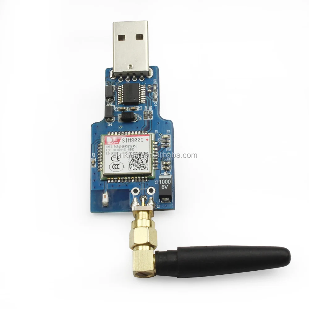 Zilie Making Memories - USB to GSM Serial GPRS SIM800C Module with BLE
