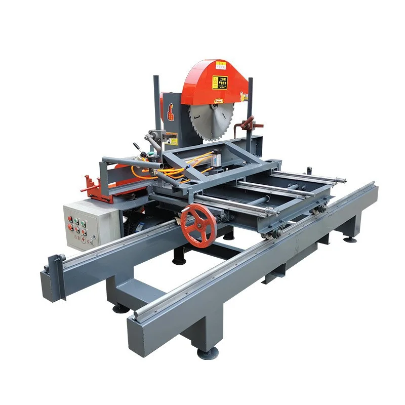 Large Log Sliding Table Saw Machine Wood Board Cutting Machine ...