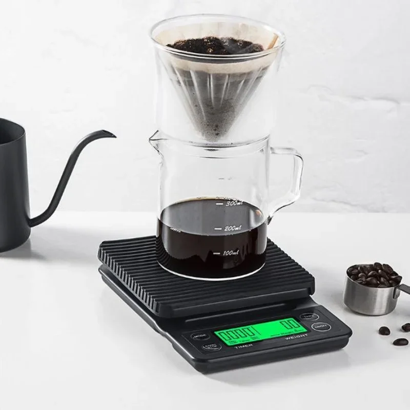 Premium Digital Coffee Scale With Timer And Heat Insulation Pad Perfect ...