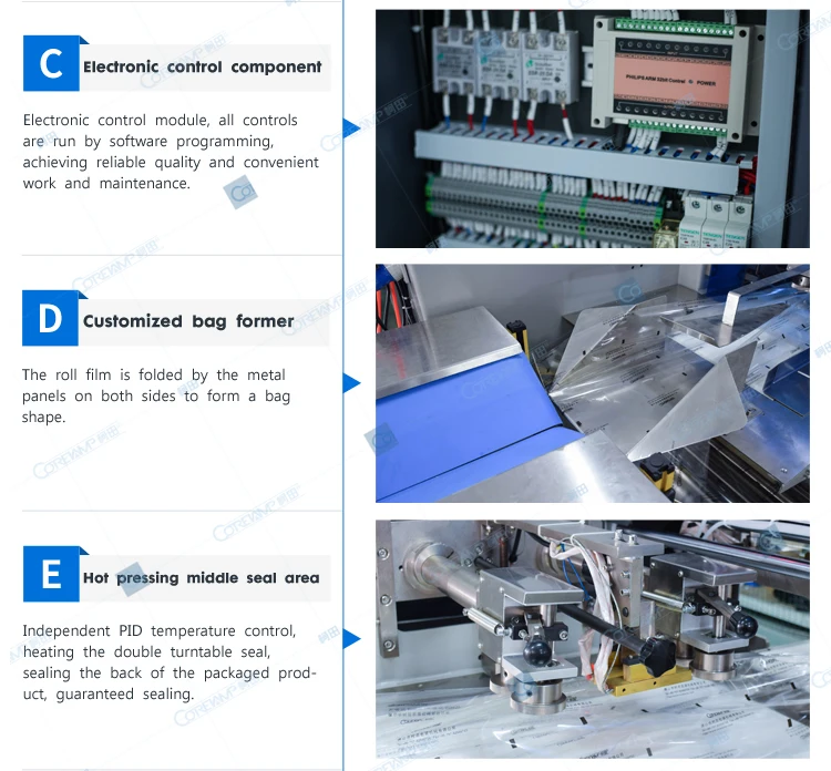 VT-330X Servo Driven Chicken Packing Machine - 60bag/min