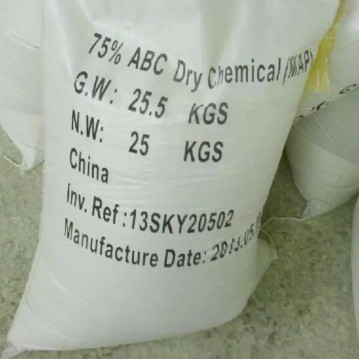 90% 40% ABC Dry Chemical Powder Ammonium Phosphate Fire Extinguisher ...