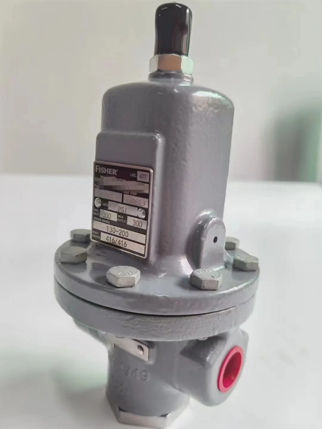 Emerson Fisherr MR98 Series Actuator Backpressure Regulators