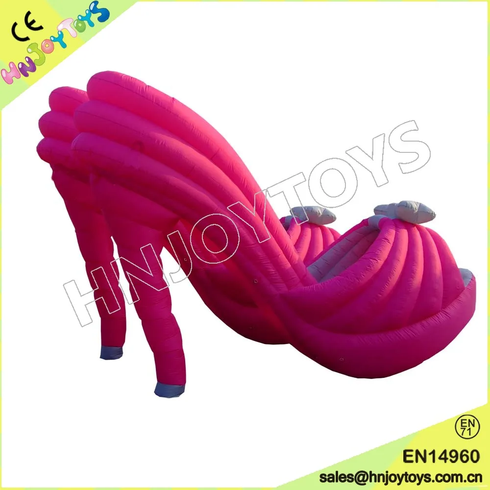 Advertising White Inflatable High-heel Shoes - Buy Inflatable High-heel ...