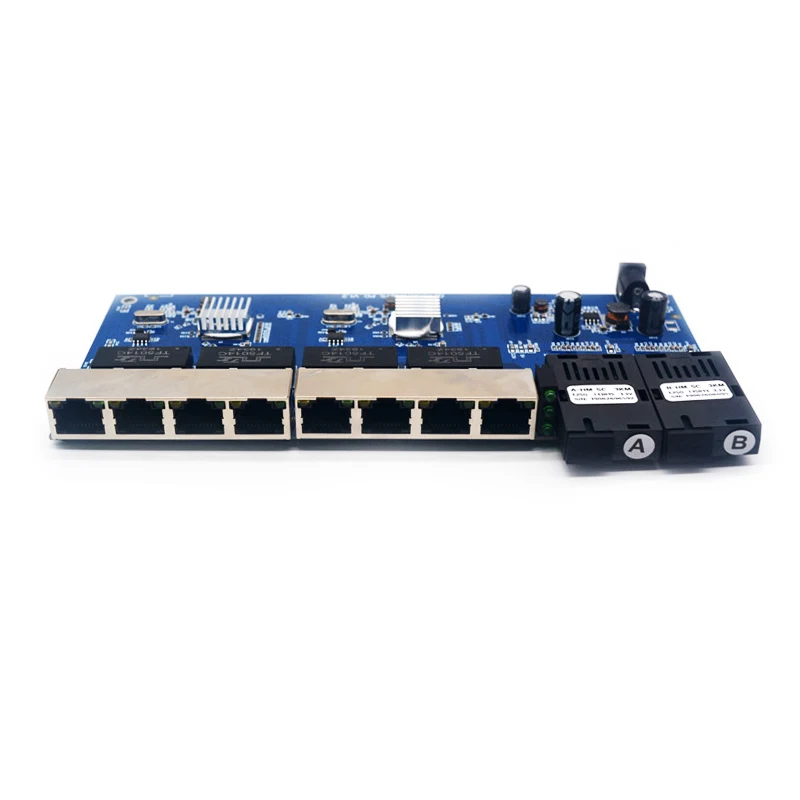 10/100/1000mbps Ethernet Switch 8 Port POE OUT Poe Board With Module ...