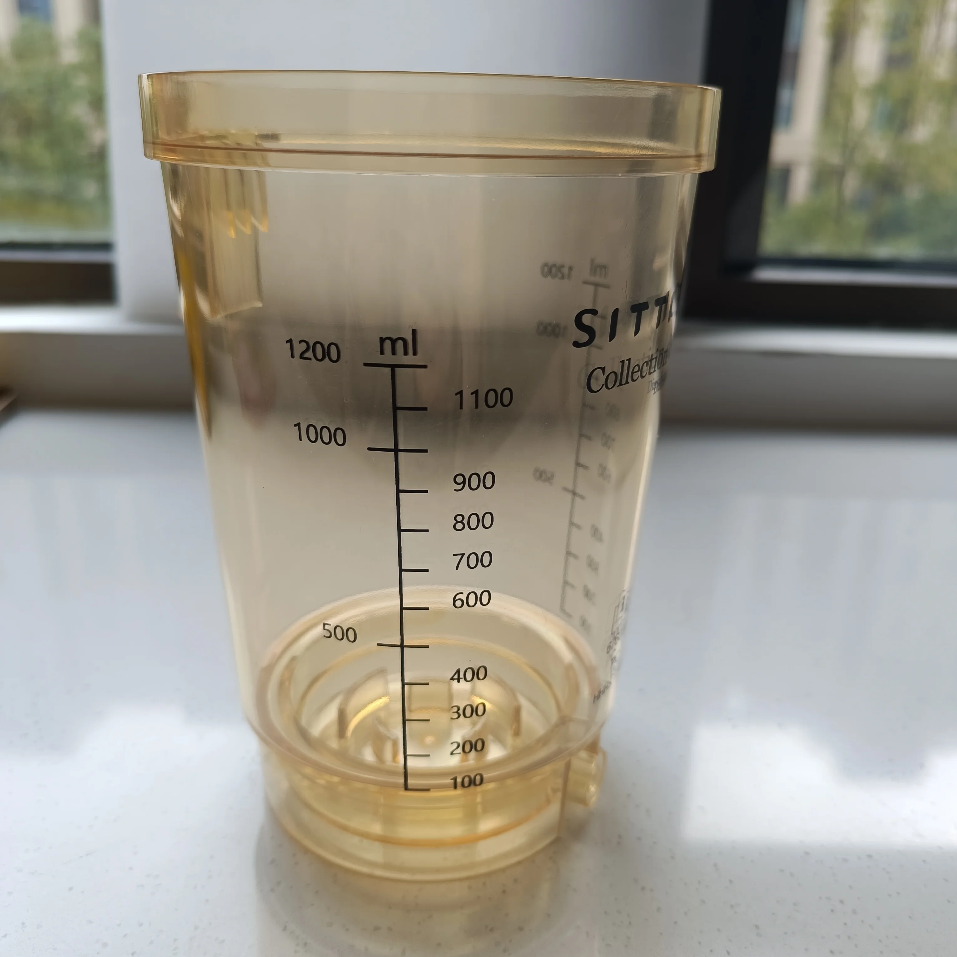 Autoclavable 1200ml Liposuction Fat Collection Canister