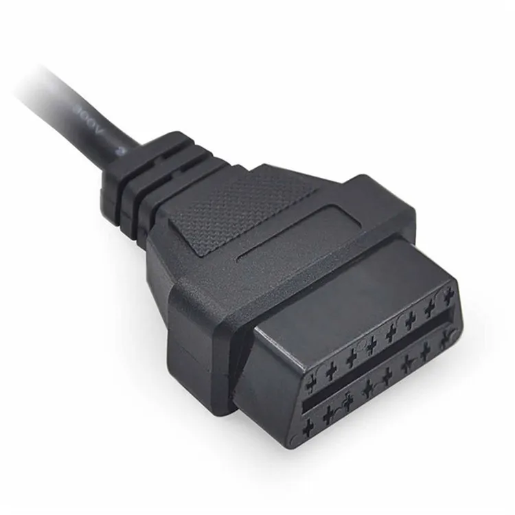 9pin Male Cable Obd1 To Obd2 16pin Female Lead Diagnostic Interface ...