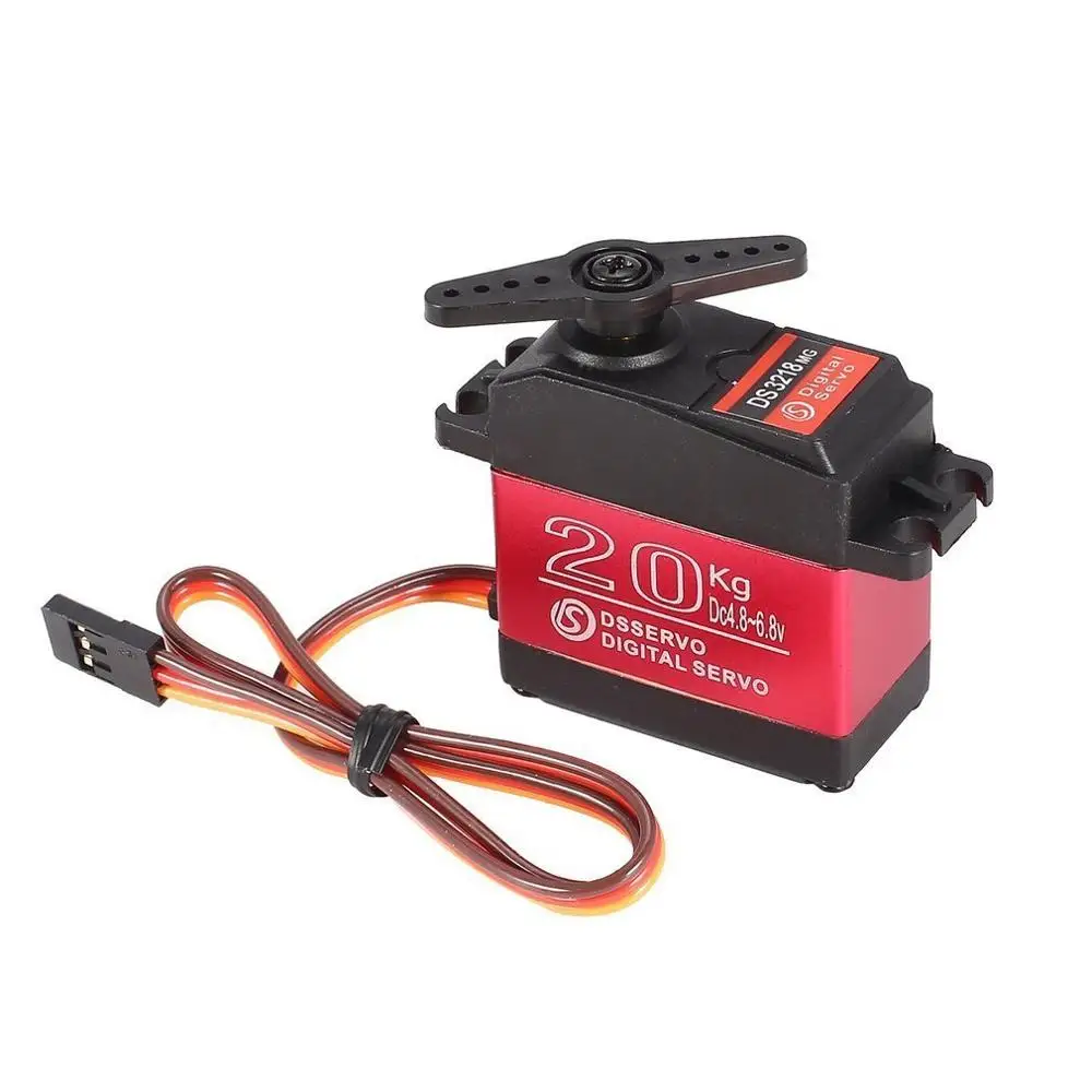 Ds3218mg 20kg Waterproof Large Torque High Voltage 5v-6.8v Digital ...