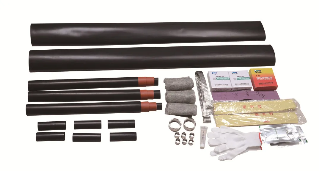 3*185mm2 Cold Shrink And Heat Shrinkable Underground Cable Jointing Kit ...