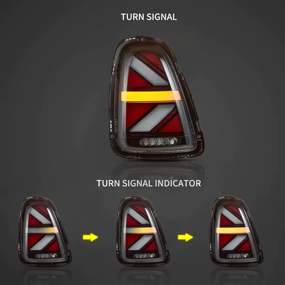 Vland Led Tail Lights For Mini Cooper R56 R57 R58 R59 2007-2013 ...