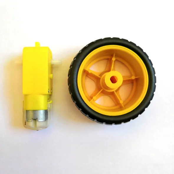 Robot Smart Car Wheel Deceleration Dc Motor For Arduino Smart Car Robot ...