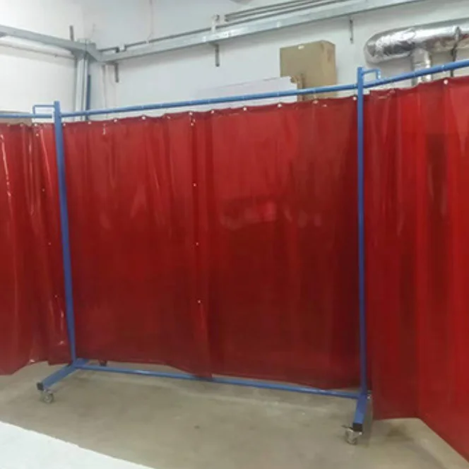 Welding Protection Pvc Welding Curtain Welding Screen Blue Color - Buy ...
