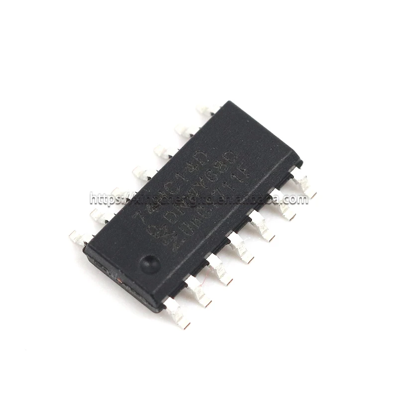 74hc14d Sop-14 74hc14 Hc14d 3.9mm Hex Inverting Schmitt Trigger Integrated Circuits Ic Chips ...