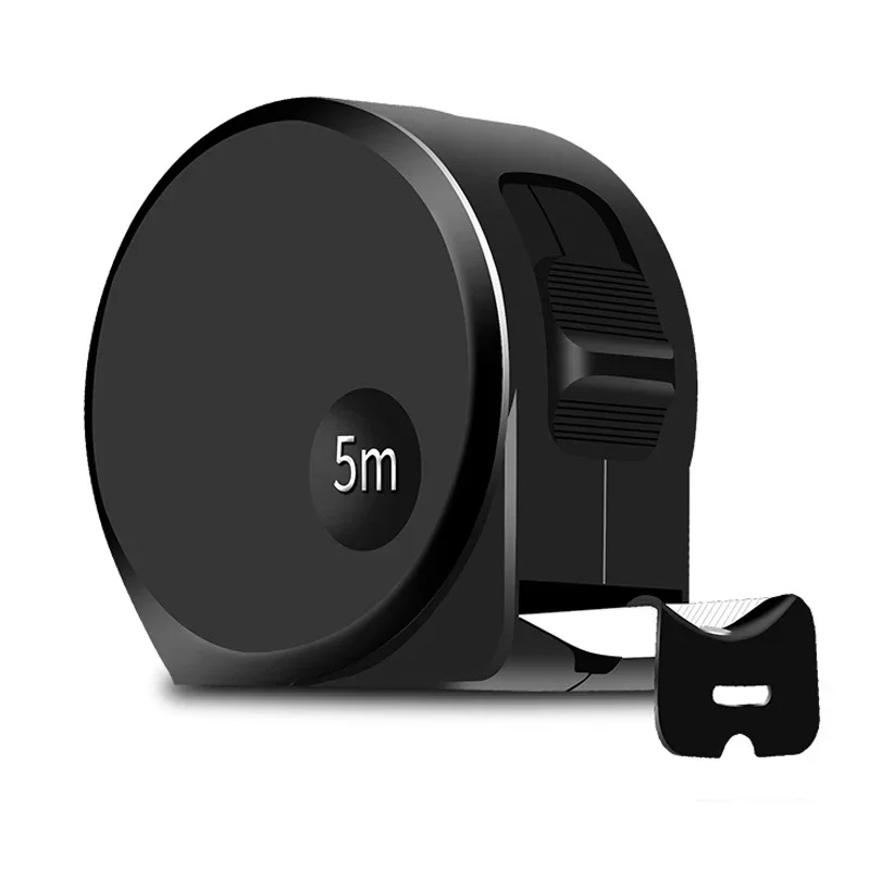 5m High-precision Measurement Tool Tape Measure With Logo Black ...