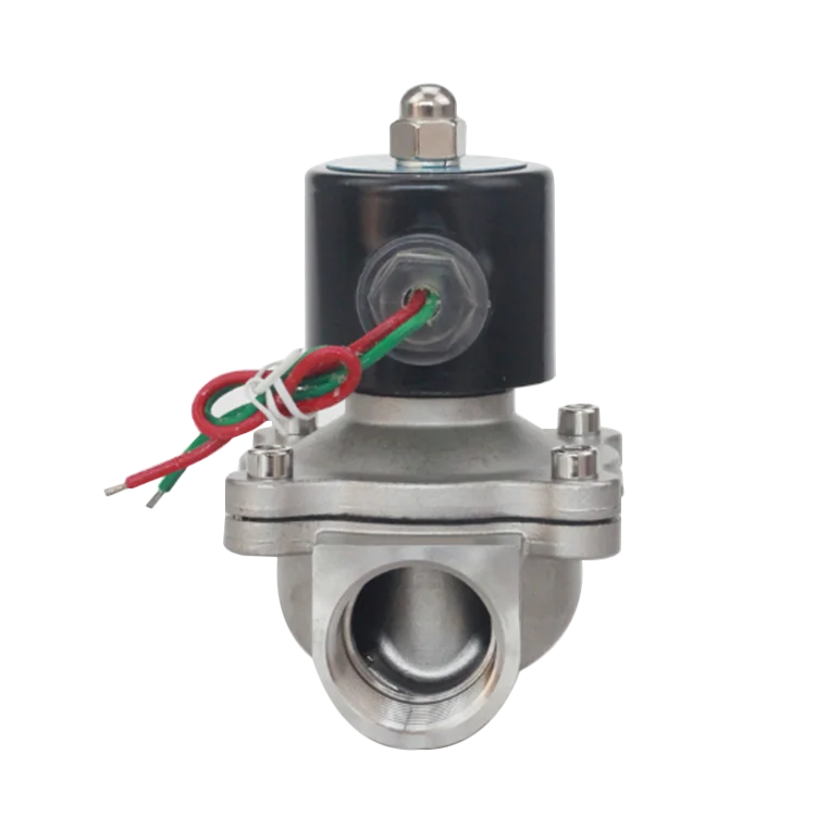 2/2 Way Direct-acting Dn25 1" Inch Normally Closed Orifice 25mm Stainless Steel 304 Dc24v ...