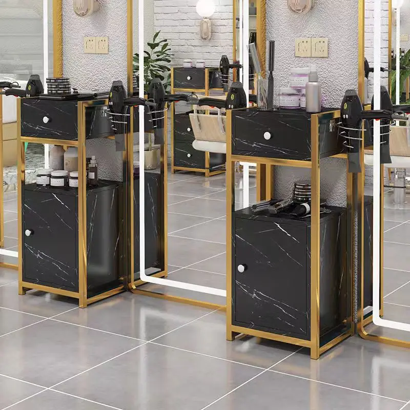 Luxury Salon Trolley - Stylish Storage for Beauty Tools