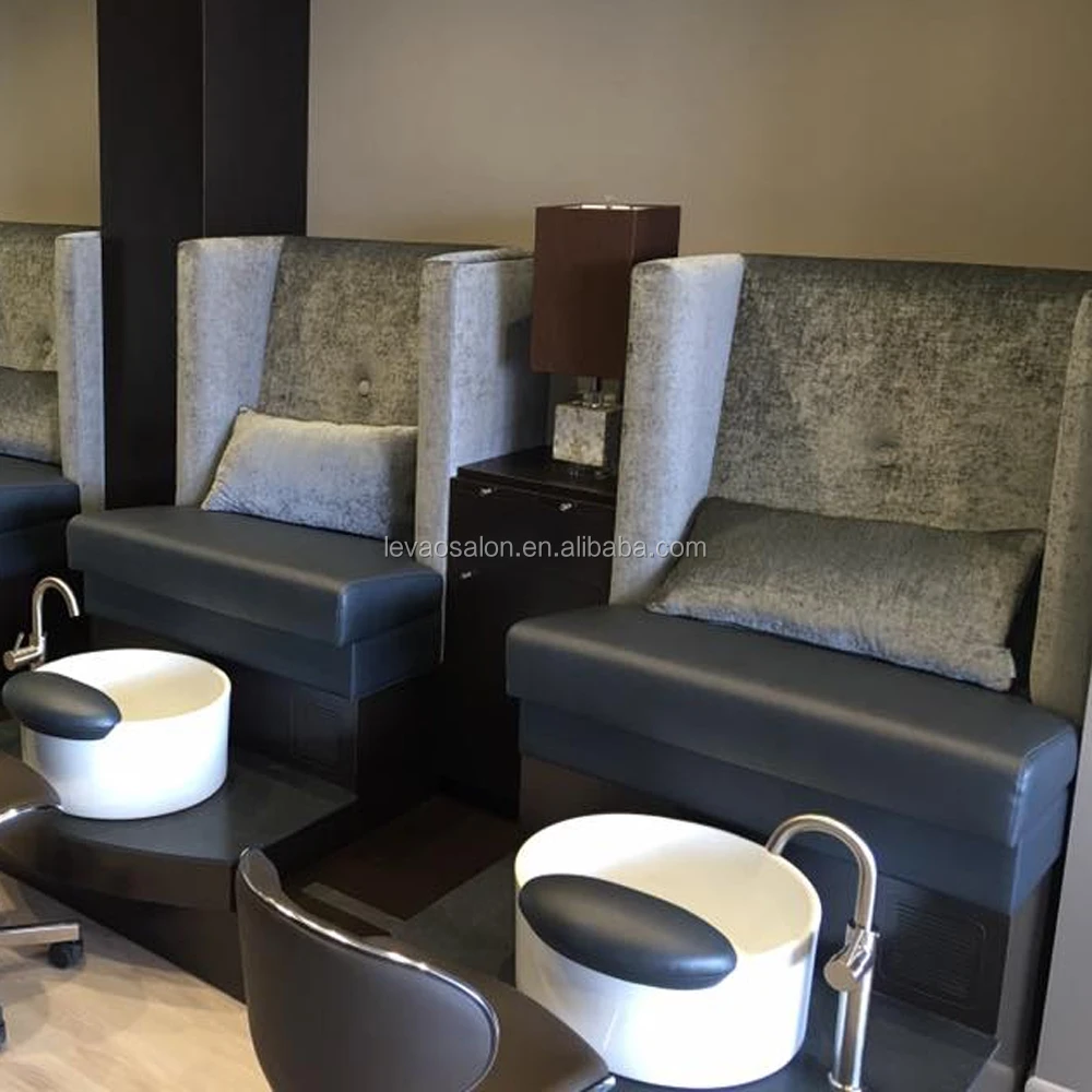 Pink Pedicure Spa Chair - Stylish & Functional Beauty