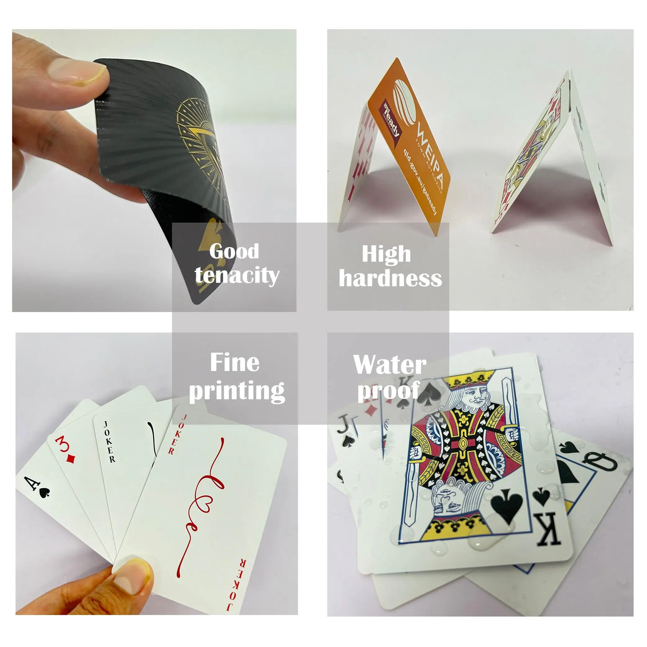 Custom Logo Sublimation Playing Cards - Perfect Promotions