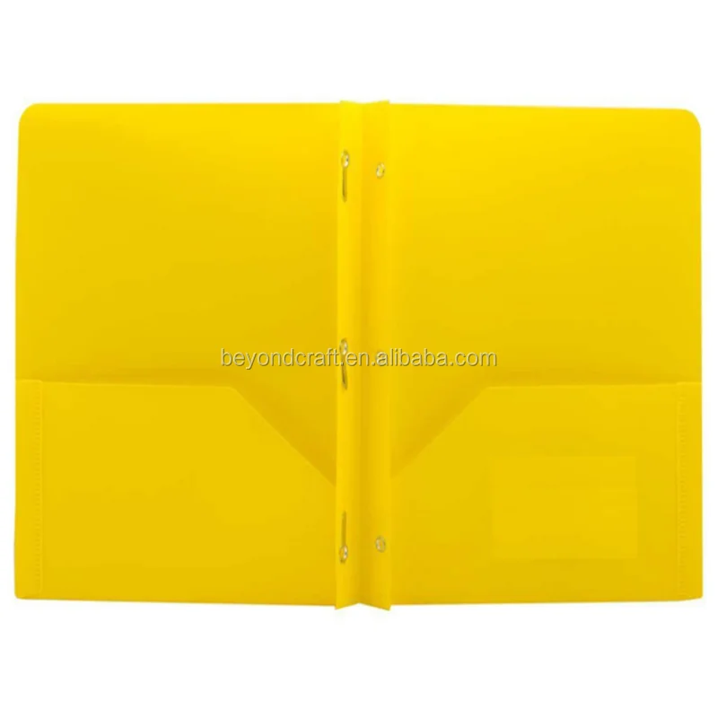 Us Letter Size Poly Portfolio Plastic Folder Pp File Documents Holder ...