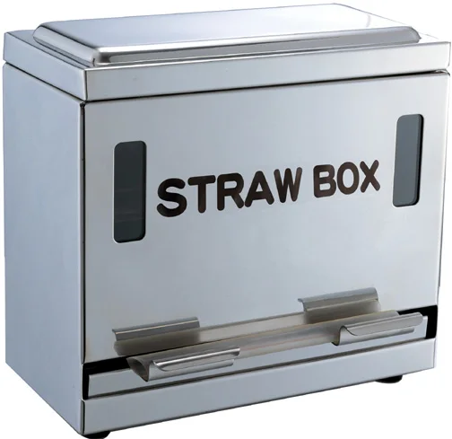 Stainless Steel Drinking Straw Dispenser Beverage Shop Use - Buy Straw ...
