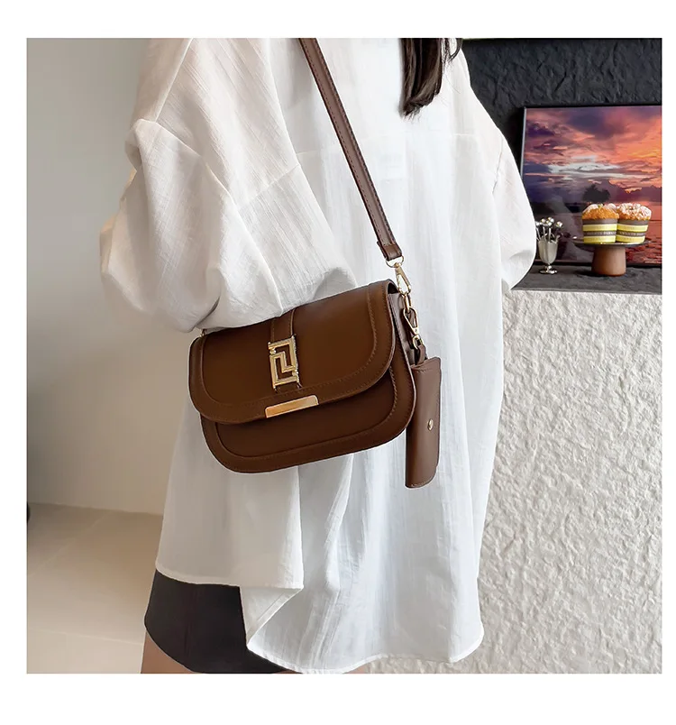 2025 Vintage Casual Korean Fashion Women's Small Square Bag Light ...
