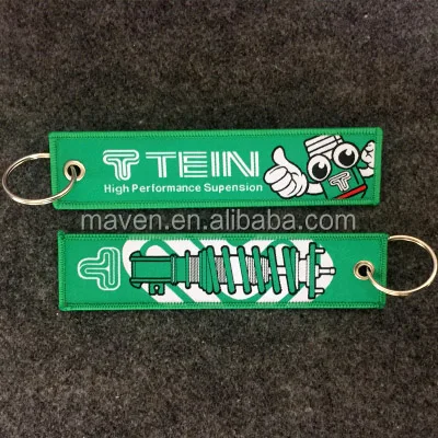 JDM Auto Part Model Tein Coilover Shock Absorber Spring Keyring