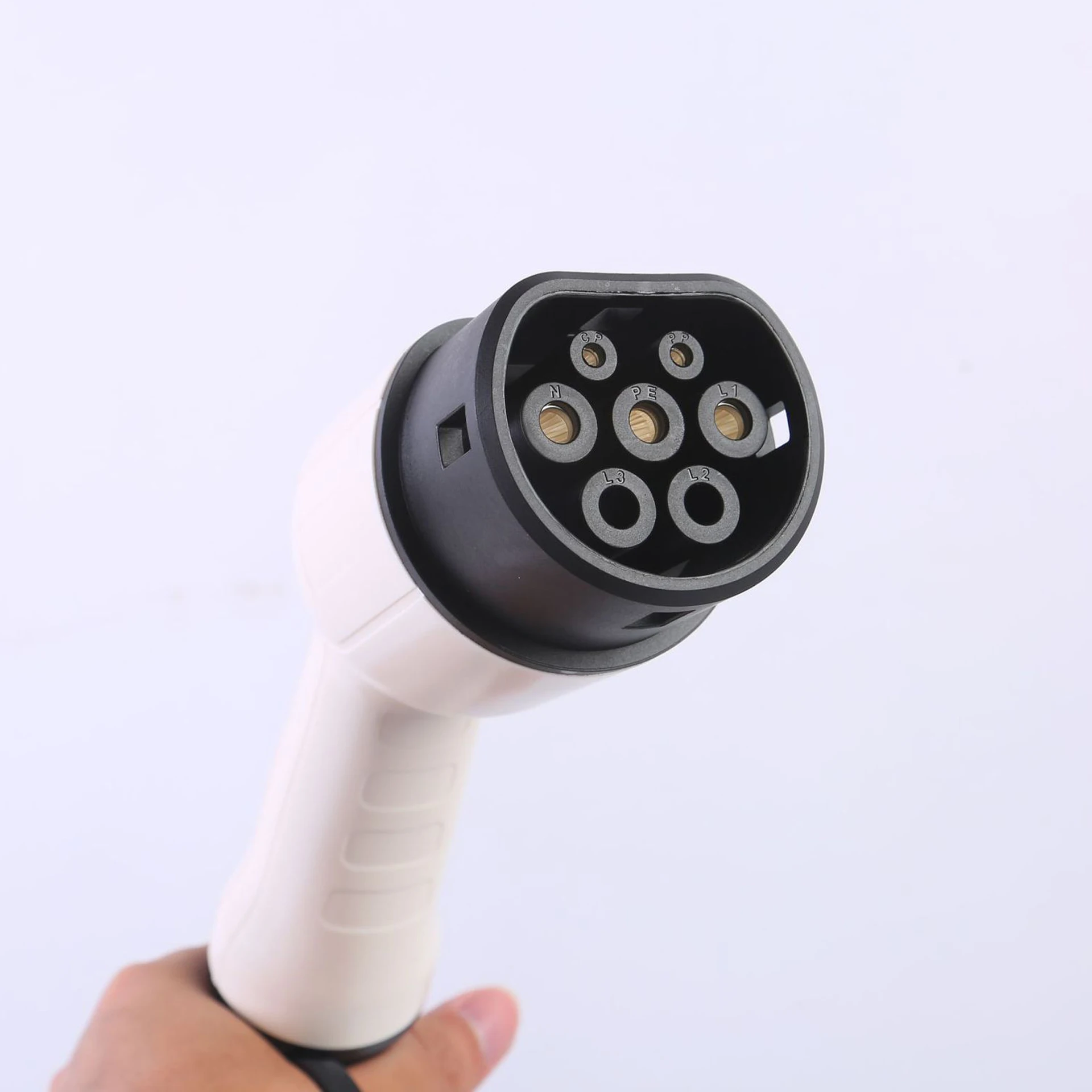 32a 3-phase Portable Ev Charger 16a 32a Ev 7kw 11kw 22kw Type 2 ...