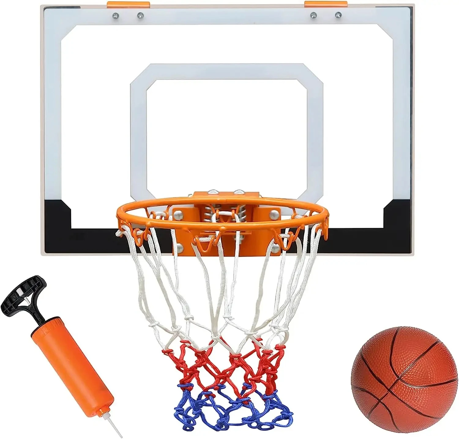 Mini Basketball Board-Ball and Pump Included Indoor Basketball Hoop for ...