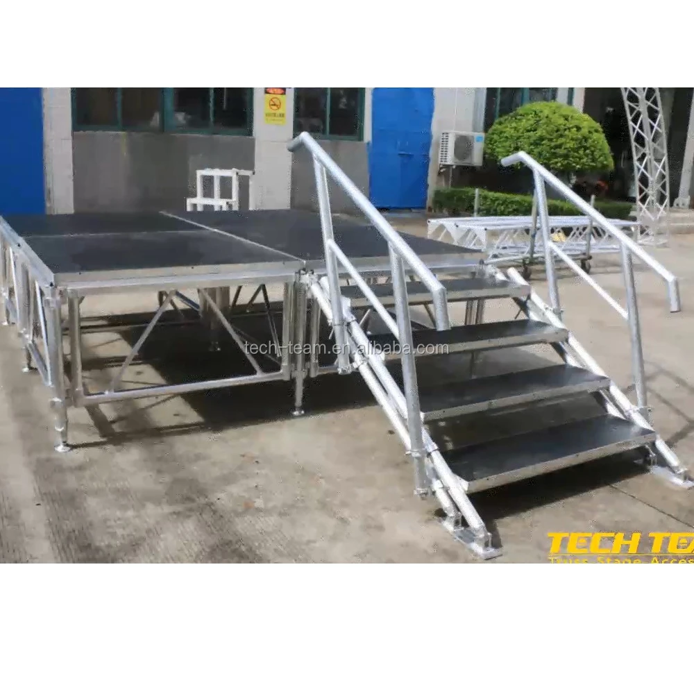 Easy Install Portable Folding Stage Stairs for Sale