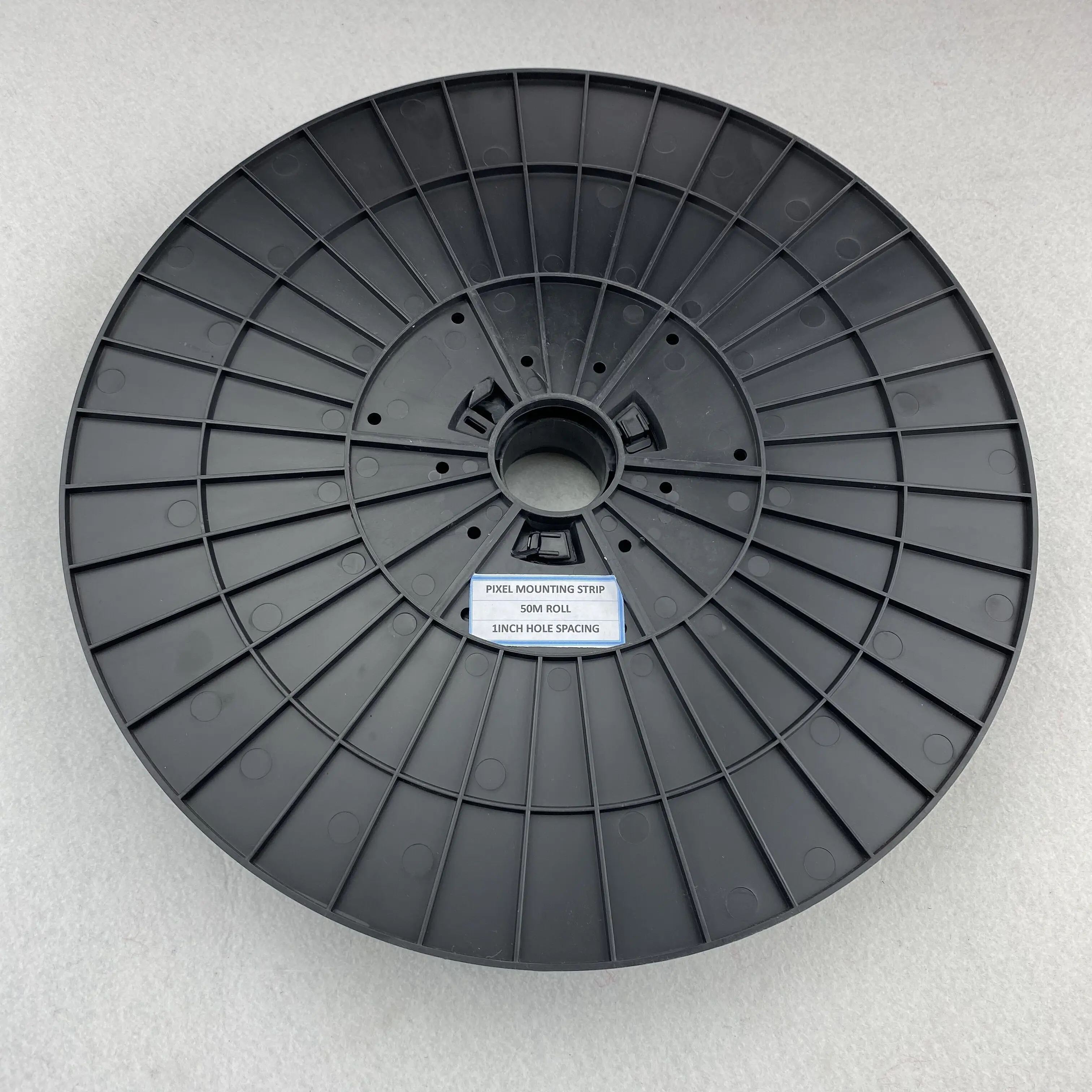 50pcs/roll,Plastic Mounting Strip For 12mm Pixel Nodes,1 Inch(25mm ...