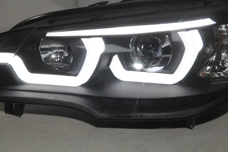 LED Headlight Assembly for BMW X5 E70 - Cool White Lights