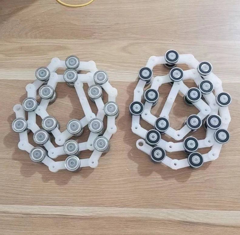 17 Double Wishbone Rotary Chains on Escalators/Xunda Pulley Group Pitch ...