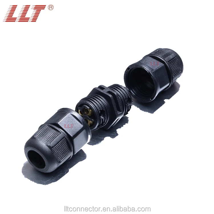 Llt L16 Circular Straight 2pin Ip67 Electrical Screw Wire Automotive ...