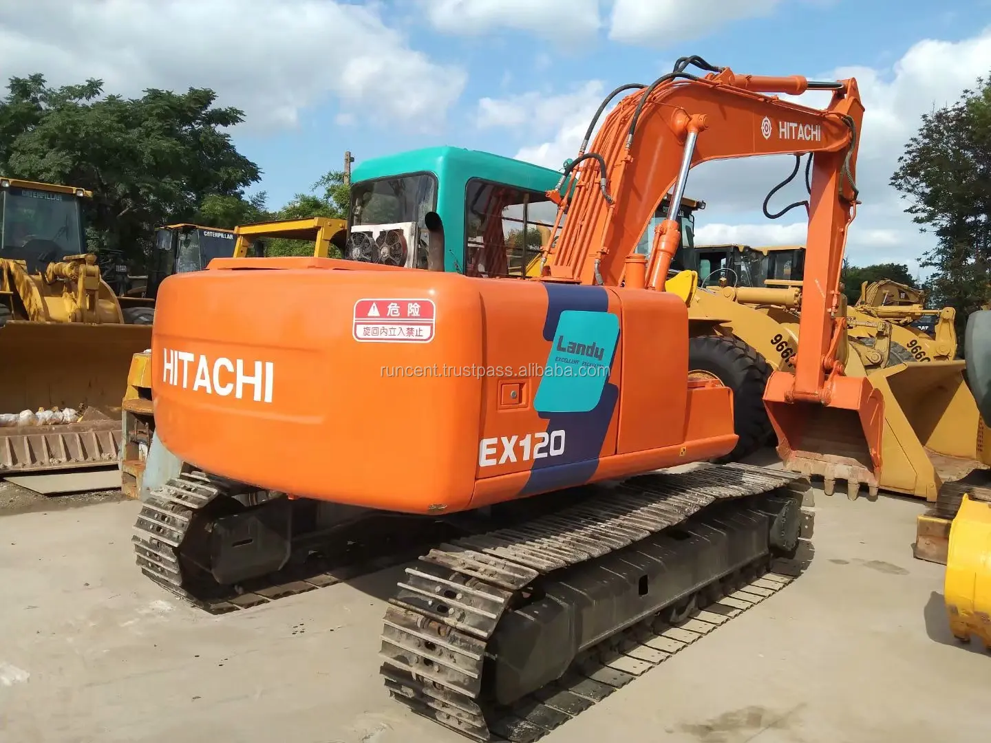 Japan Made Used Hitach Ex120-2 Excavator/hitach Ex120 Crawler Excavator ...