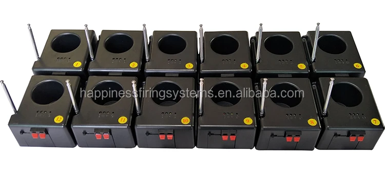 12 Cue Indoor Stage Fountain Firing System - Cold Flame