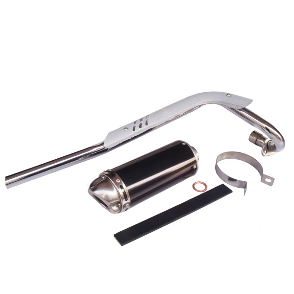 Modified Inlet Slip On Muffler Silencer Tail Pipe Muffler For Kawasaki ...