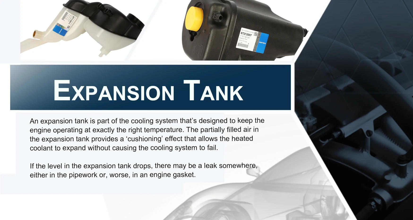 Sortech Expansion Tank Oe 2215000349 For Mercedes Benz W221 C216 - Buy ...