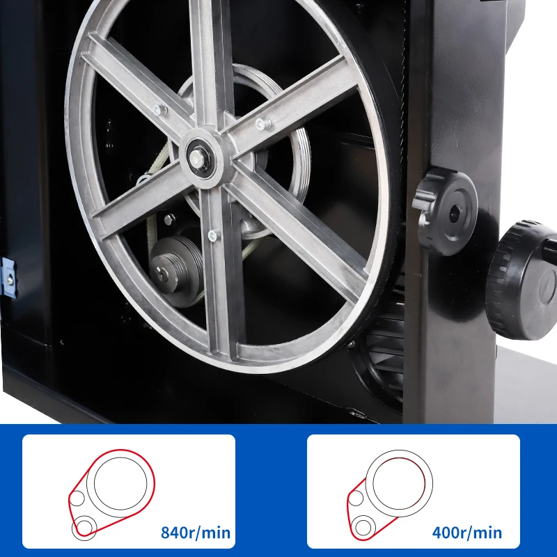 Maede-scie À Bande Verticale Pour Le Travail Du Bois,1100w,14 Pouces ...