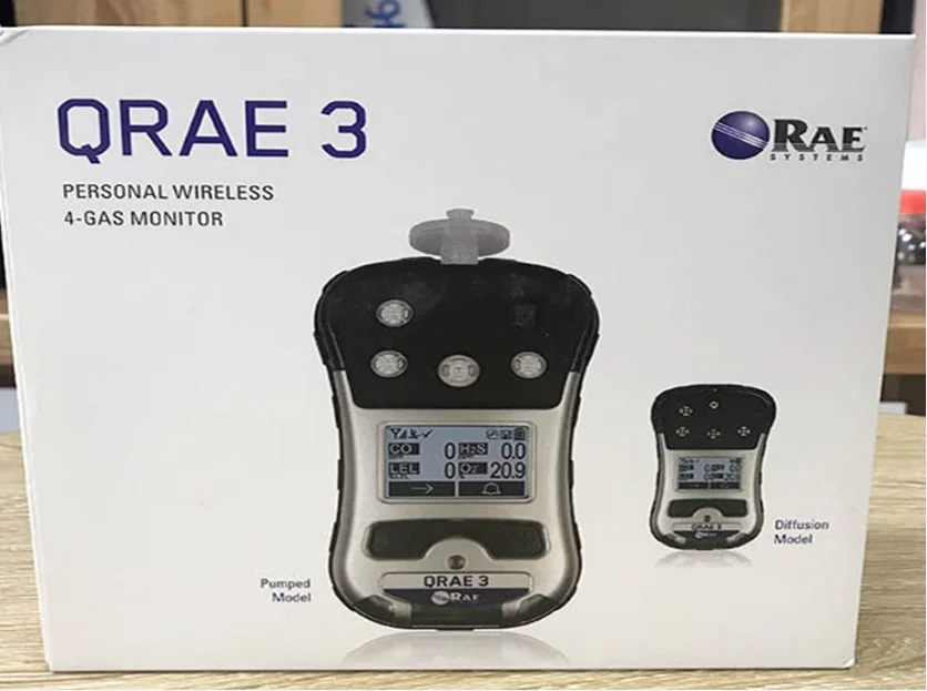 HONEYWELL QRAE 3 Versatile Compact Wireless Monitor for up to Four Gases PGM-2500 Gas Monitor ...