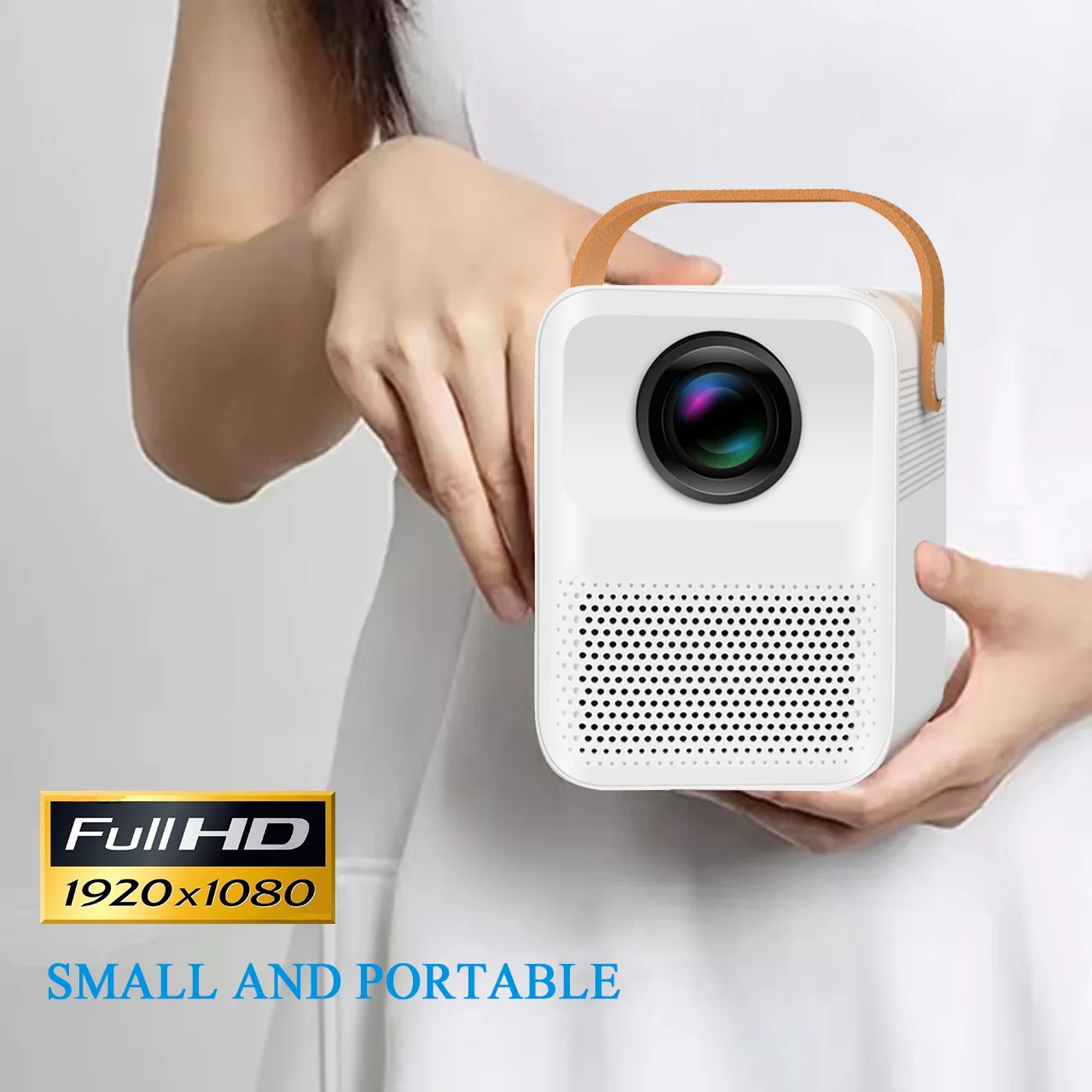 Cre Cr35 Mini Projector Android Smart Led For Home Theater Bluetooth ...