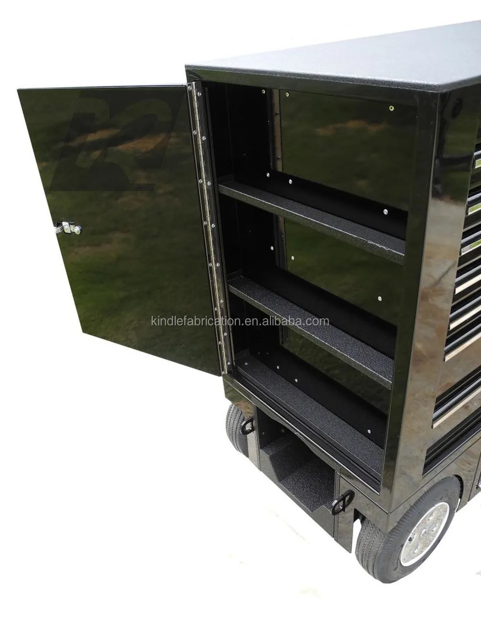 Portable Work Station Tool Box - Pitbox with 8 Drawers