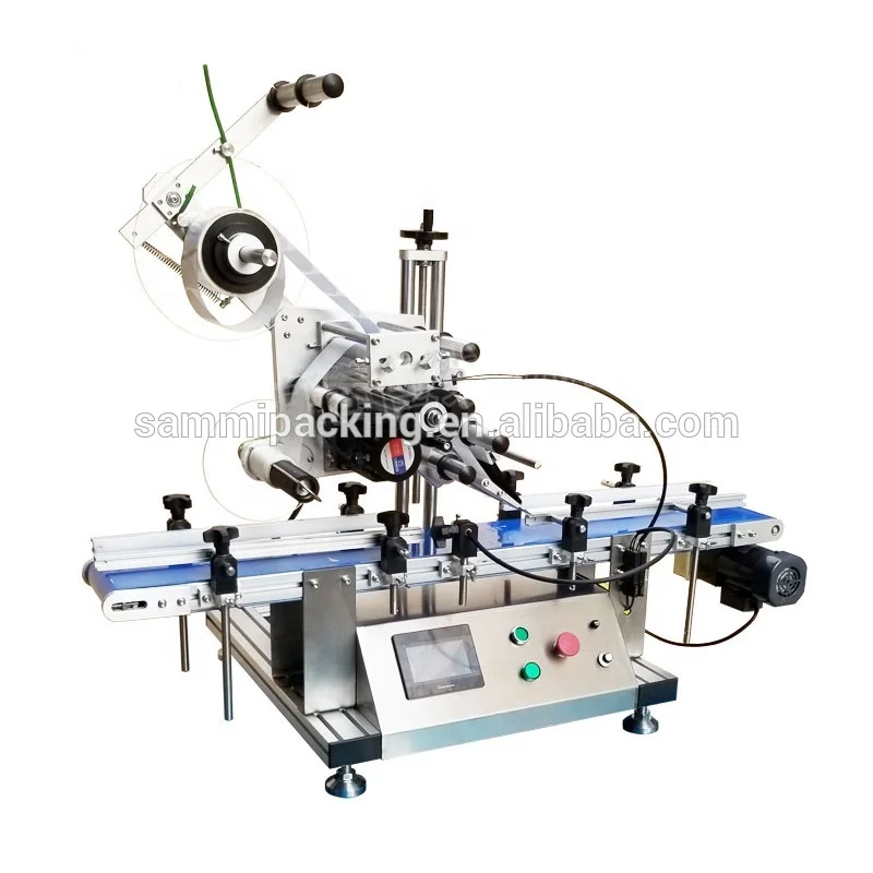 2024 New Desktop Flat Label Applicator Automatic Scratch Card Flat ...