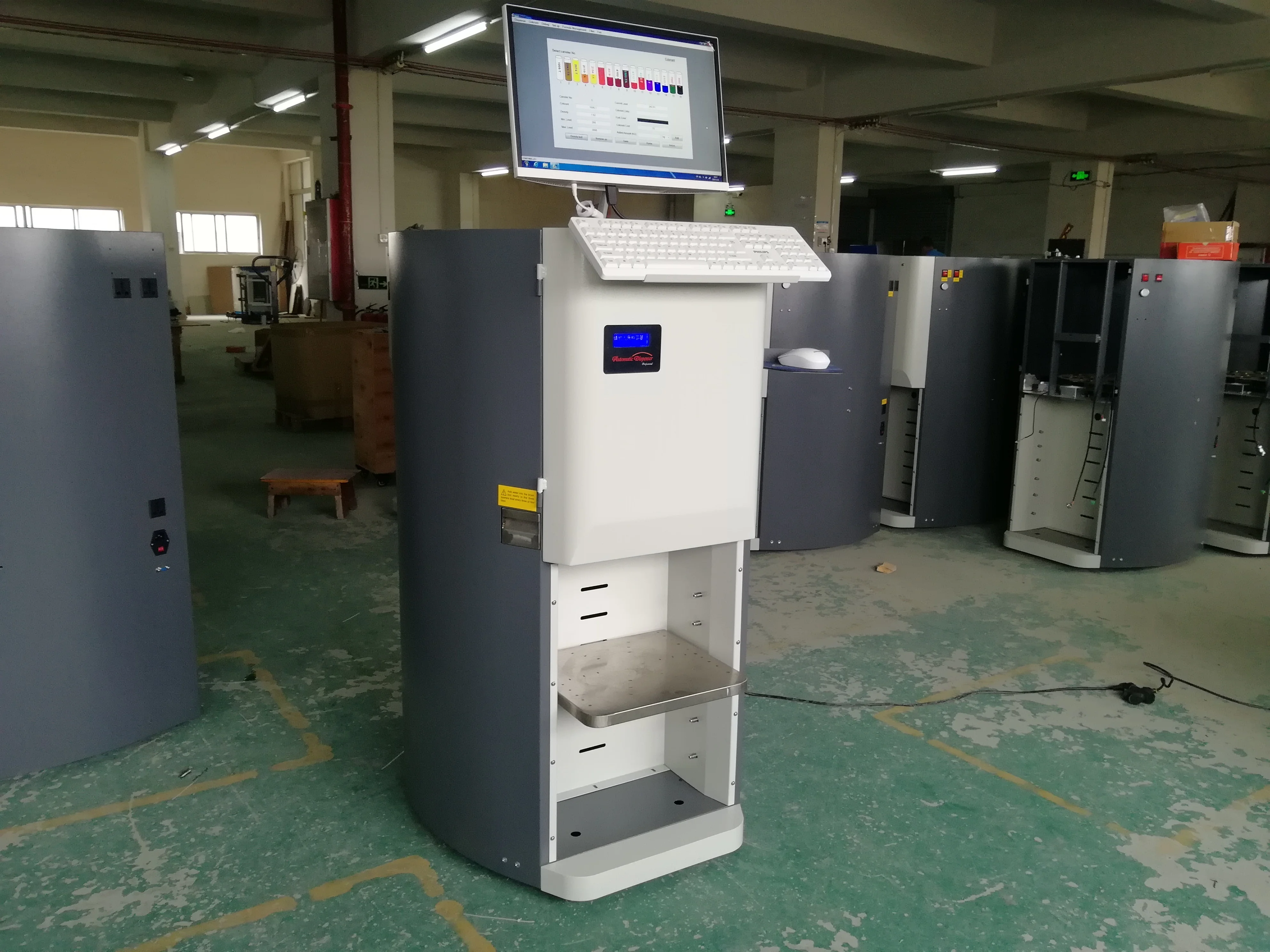 Computerized Color Mixing Machine/paint Mixer/automatic Paint Tinting ...