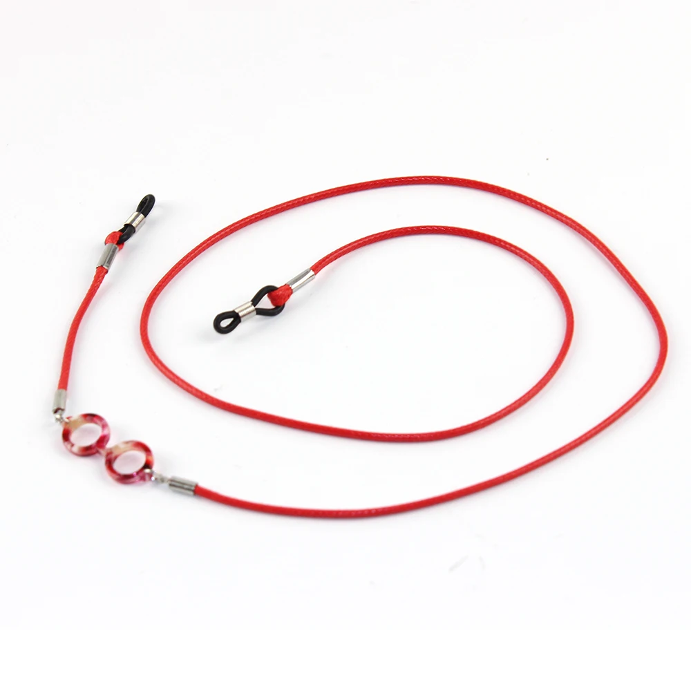 Colorful Fashion Wholesale Glasses Eyeglass Neck Strap Leather Loops ...