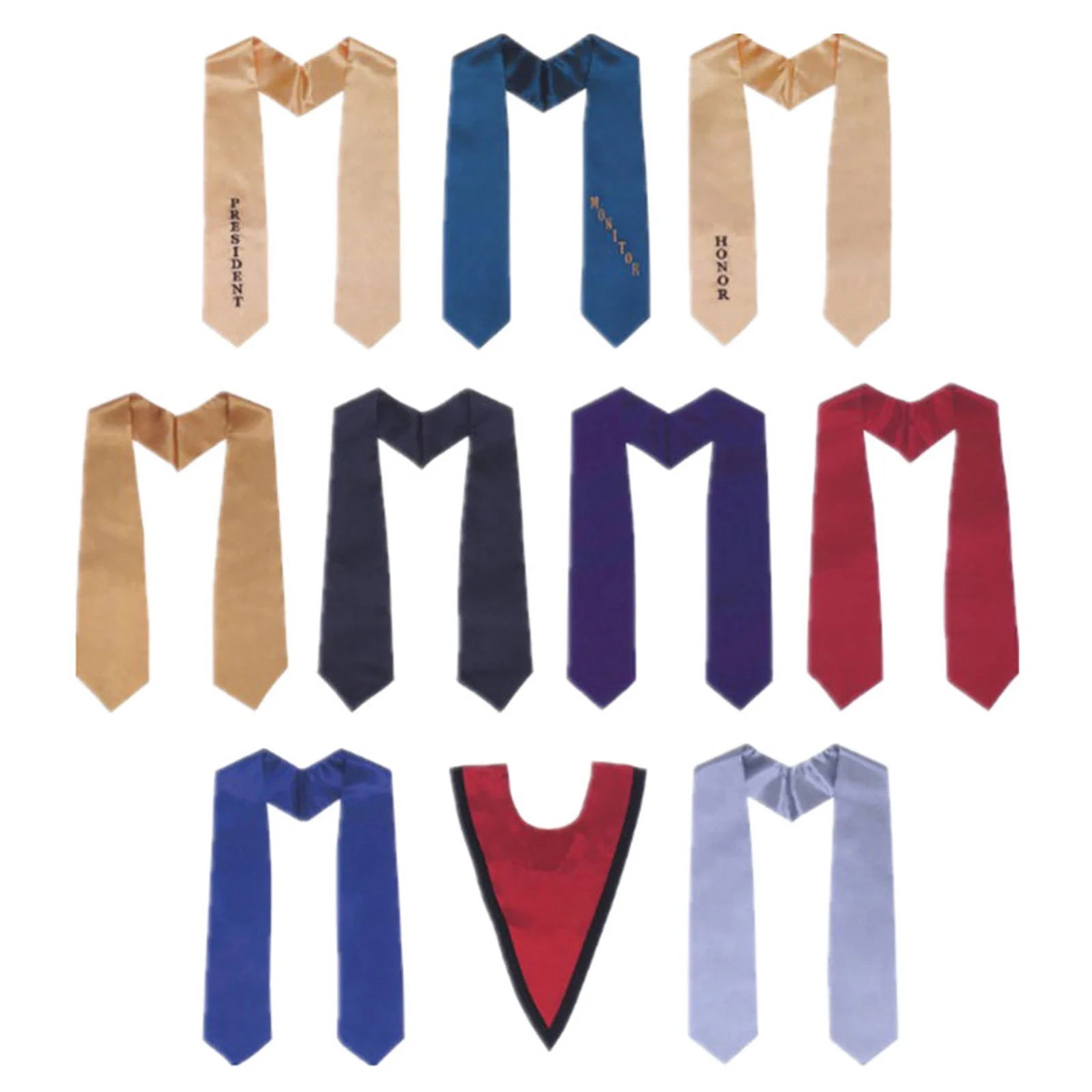 2024 Mix Color Customized University Graduation Stole And Shawl For ...